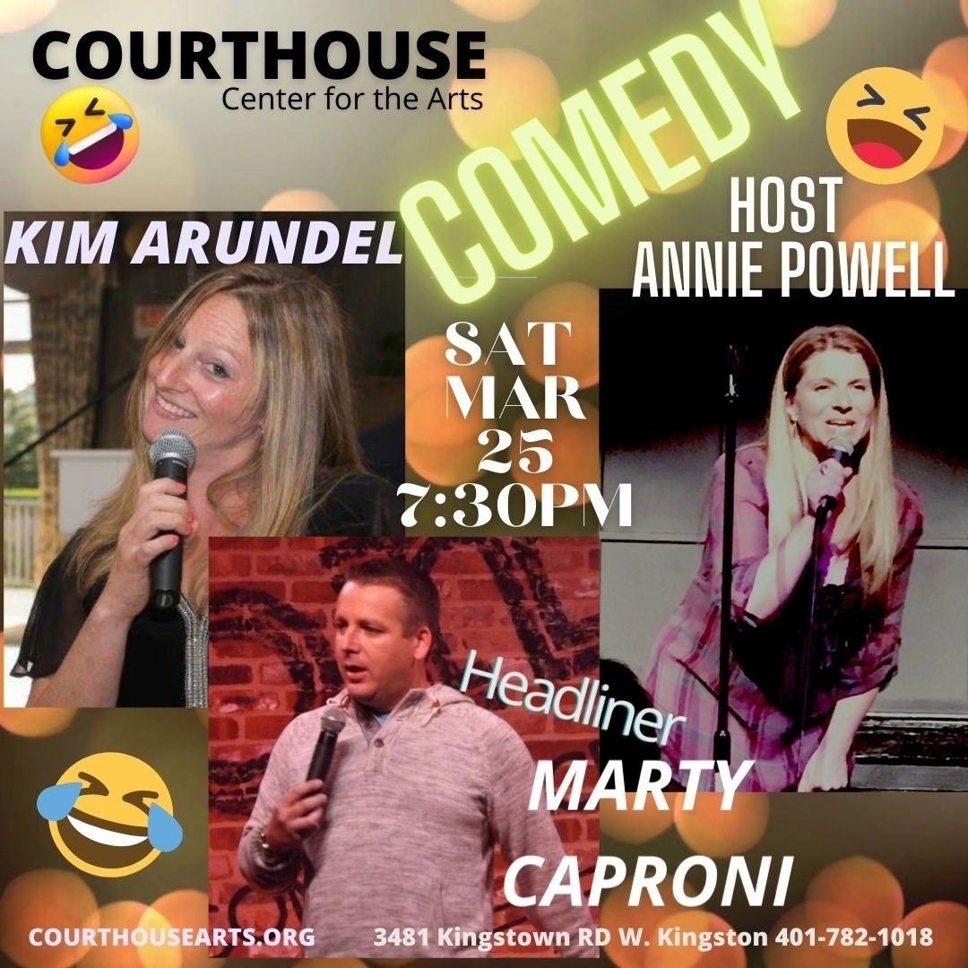Komedy with Kim Arundel and Host Annie Powell-Headliner Marty Caproni ...