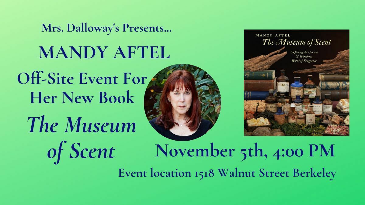 Artisan Perfumer MANDY AFTEL Presents Her New Book "The Museum of Scent ...
