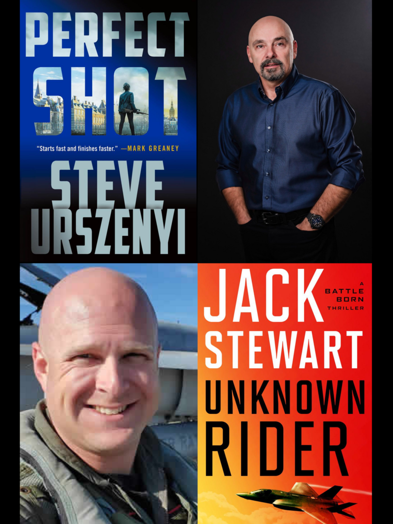 Connor Sullivan hosts authors Jack Stewart and Steve Urszenyi ...