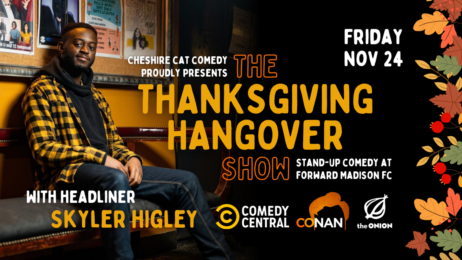 The Thanksgiving Hangover Show | Breese Stevens Field | UpcomingEvents.com