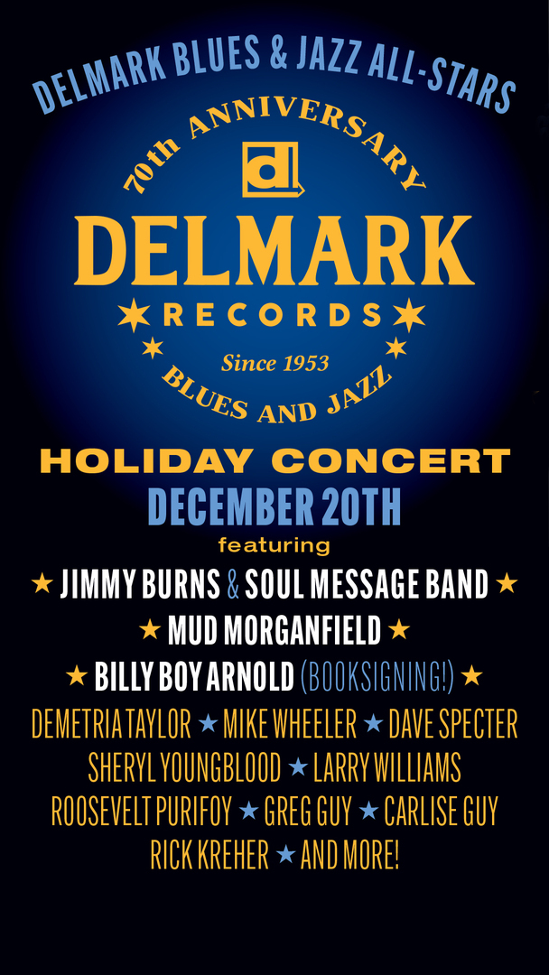 Delmark Blues & Jazz All-Stars Holiday Concert at Thalia Hall | Thalia ...