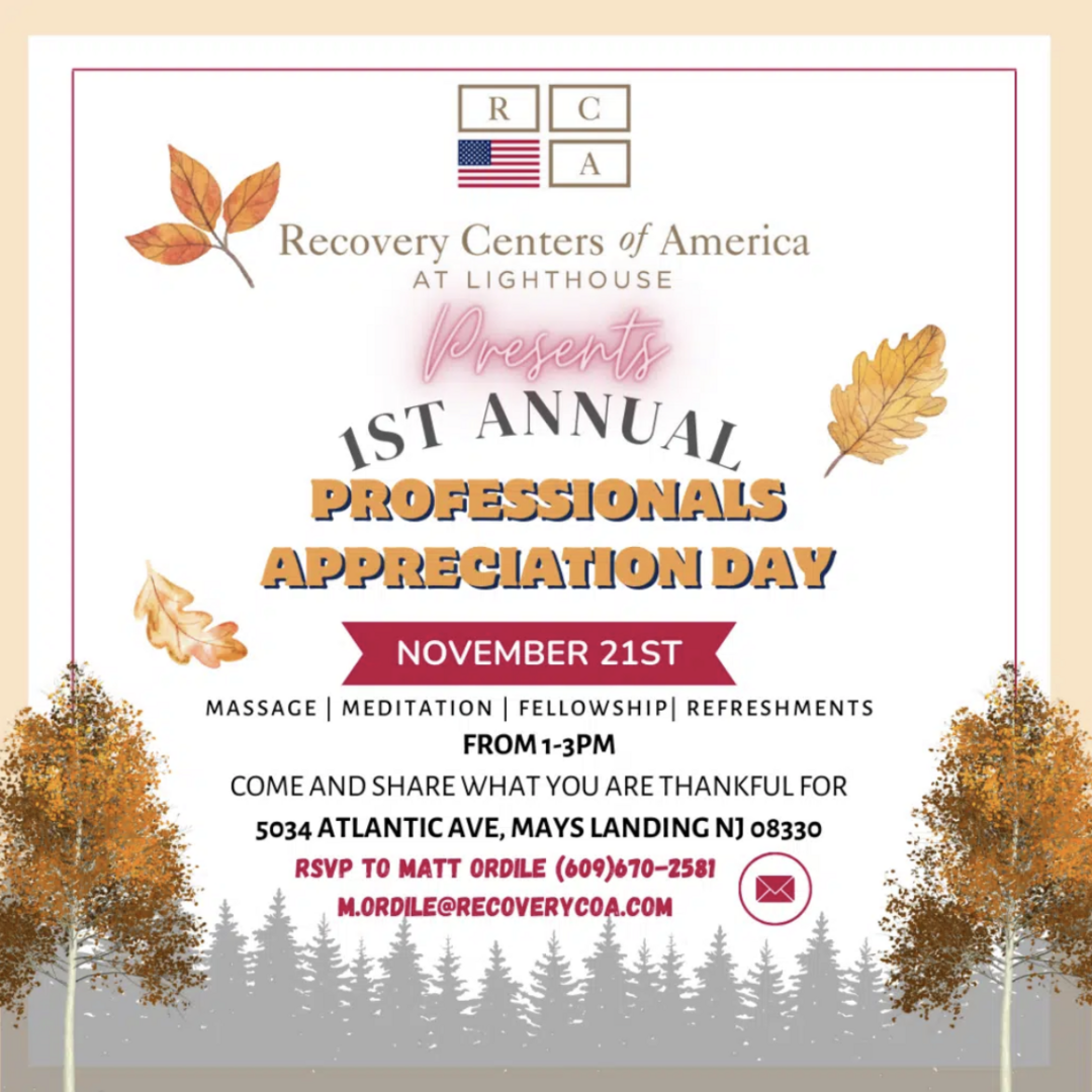 Recovery Centers of America at Lighthouse Professionals Appreciation ...