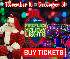 Fireflies Holiday Lights | Segra Park | UpcomingEvents.com