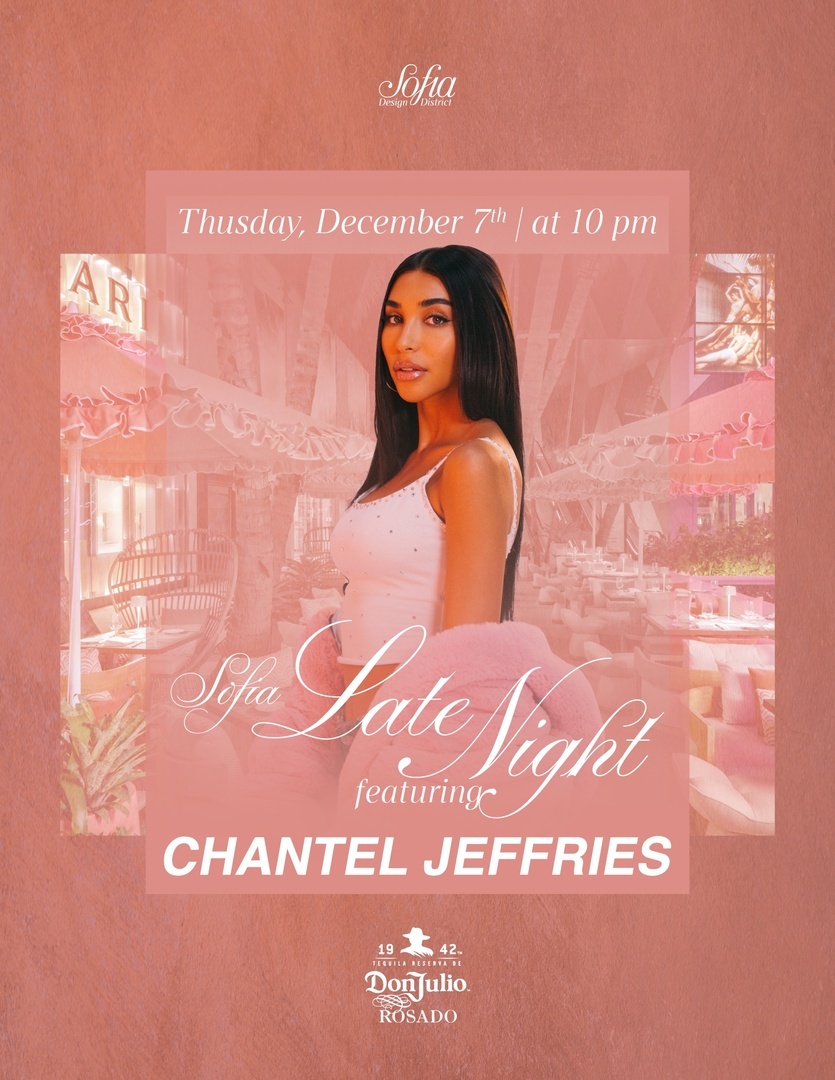 Sofia Design District Presents ‘Late-Night’ During Miami Art Week with Chantel Jeffries | Sofia ...