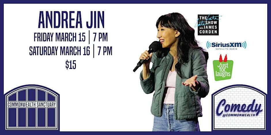 Comedy @ Commonwealth Presents: ANDREA JIN | 522 5th Ave ...