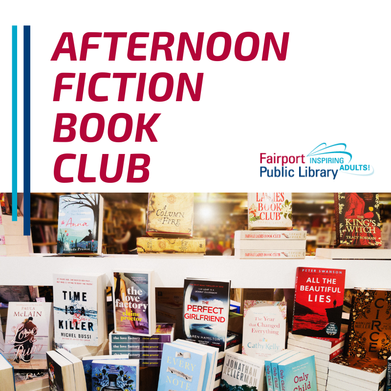 ECLIPSE: Afternoon Fiction Book Club | Fairport Public Library ...