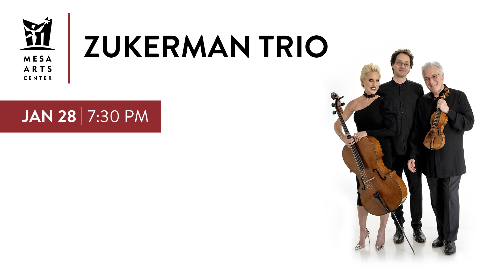 Classical Music Inside Out Series: Zukerman Trio | Mesa Arts Center ...