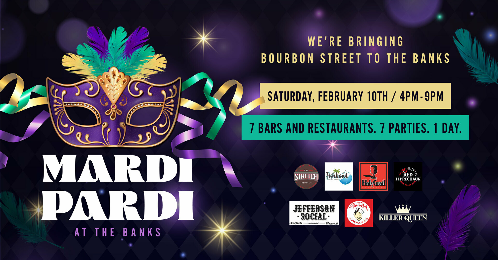 Mardi Pardi at The Banks | The Banks | UpcomingEvents.com