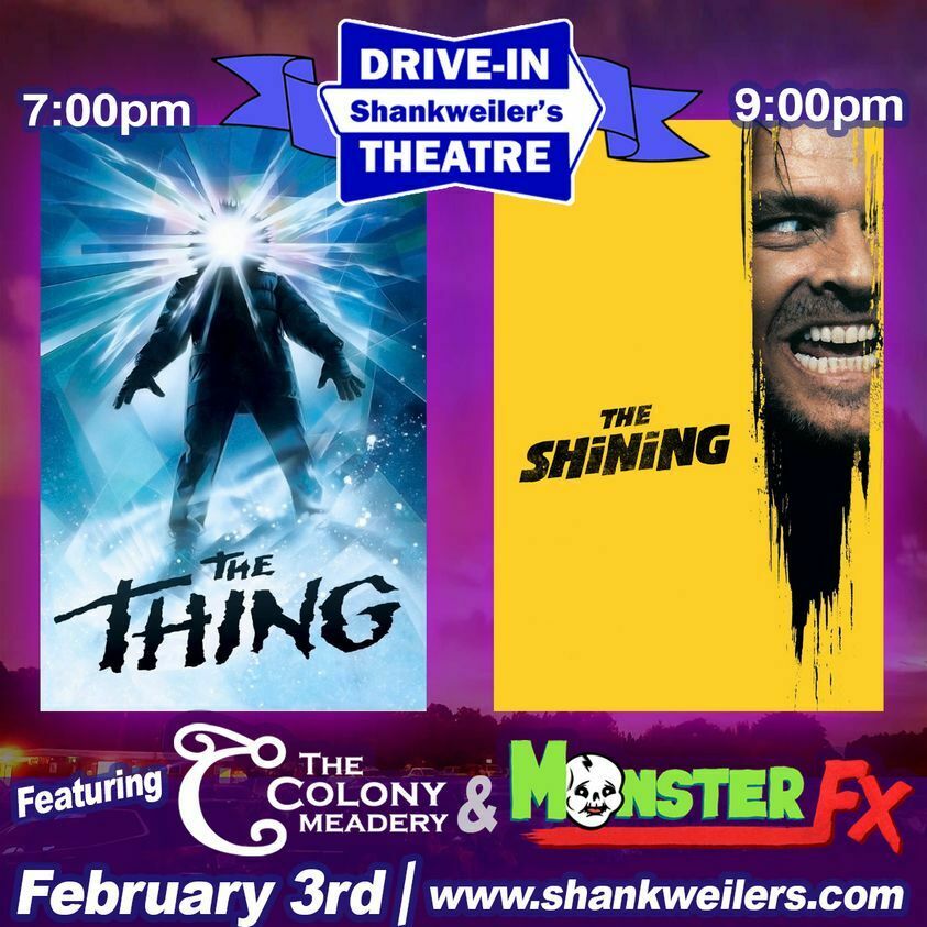 Drive-In Double Feature: THE THING and THE SHINING | Shankweiler's ...
