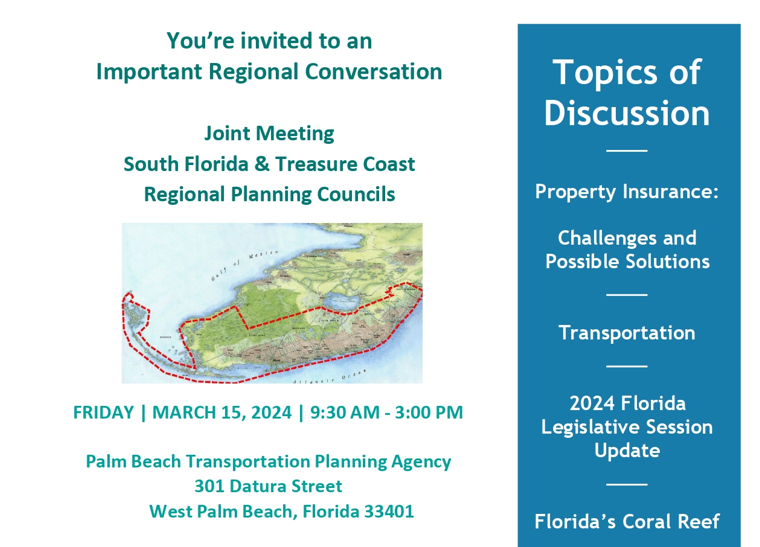 SFRPC/TCRPC 2024 Joint Meeting | Palm Beach Transportation Planning ...