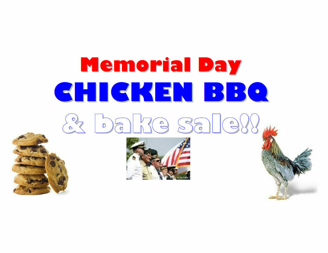 Memorial Day Chicken BBQ and Bake Sale | First Congregational Church of ...