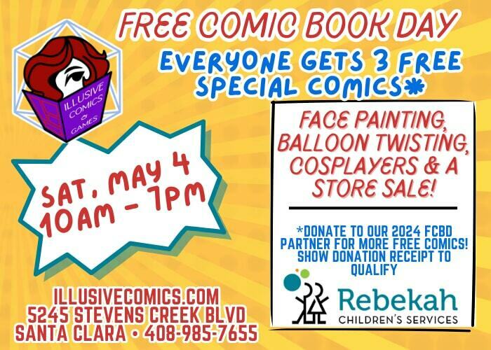 Free Comic Book Day | Illusive Comics & Games, LLC | UpcomingEvents.com