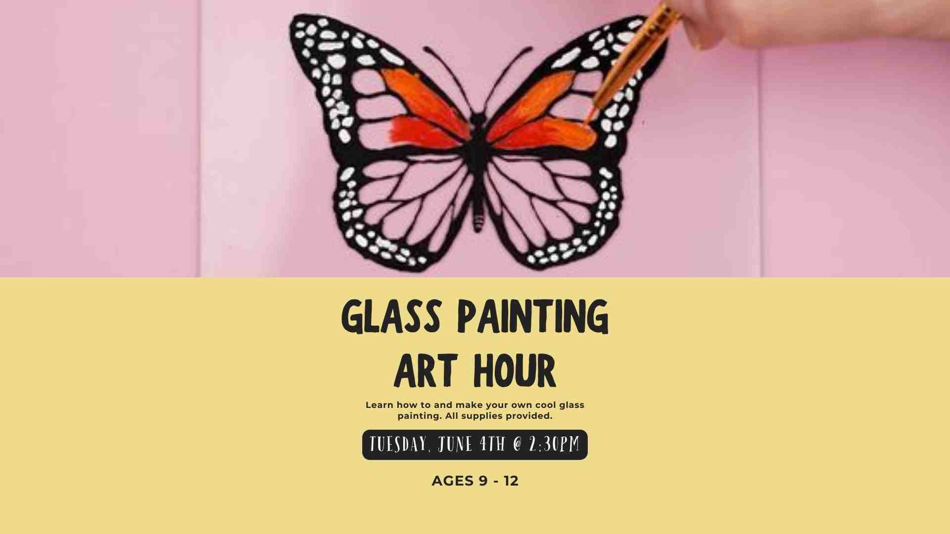 Glass Painting Art Hour | North Little Rock Public Library - Laman ...