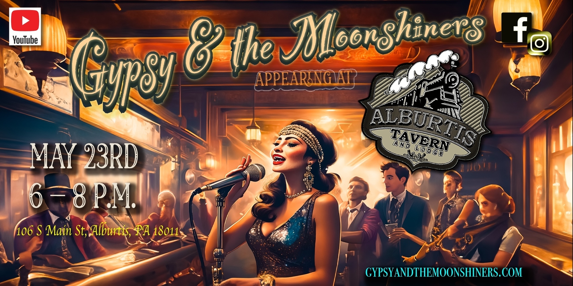 Gypsy & the Moonshiners LIVE at The Alburtis Tavern | Alburtis Tavern ...