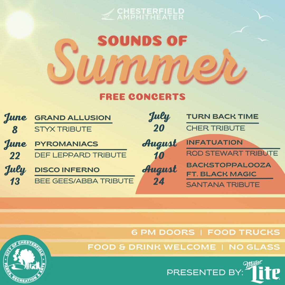 Sounds of Summer Concert Series | Chesterfield Amphitheater ...