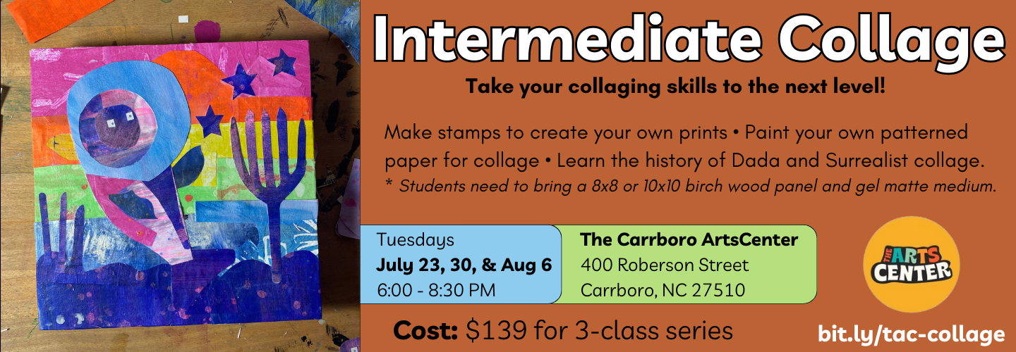 Intermediate Collage Workshop | The ArtsCenter | UpcomingEvents.com