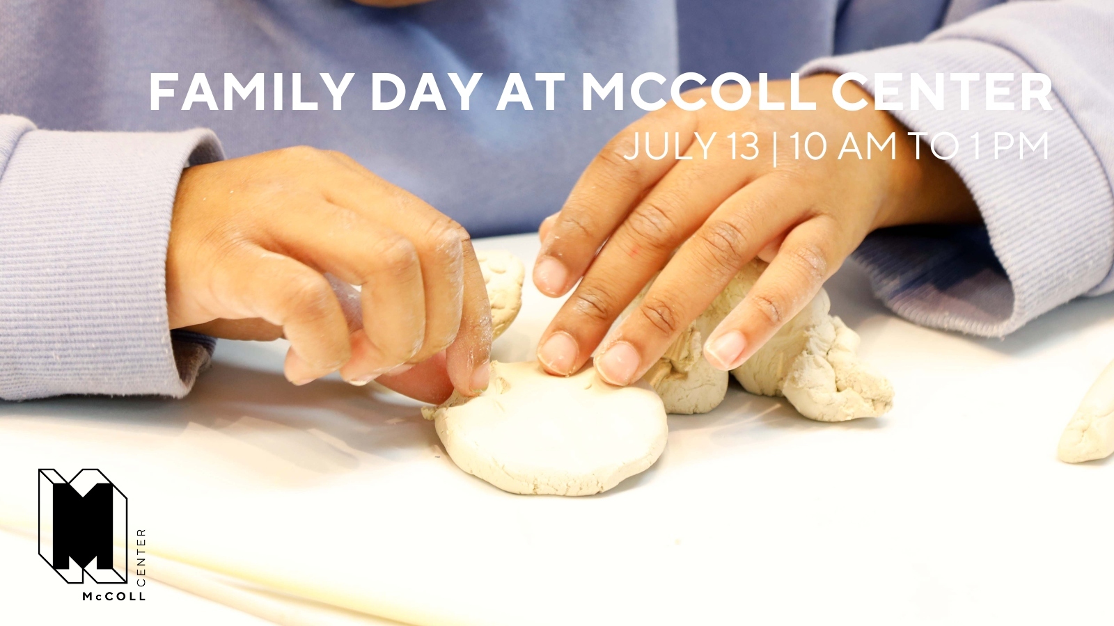 Family Day at McColl Center | McColl Center | UpcomingEvents.com