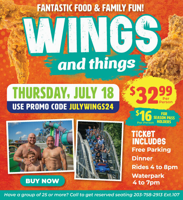 Quassy Wings & Things | Quassy Amusement & Waterpark | UpcomingEvents.com