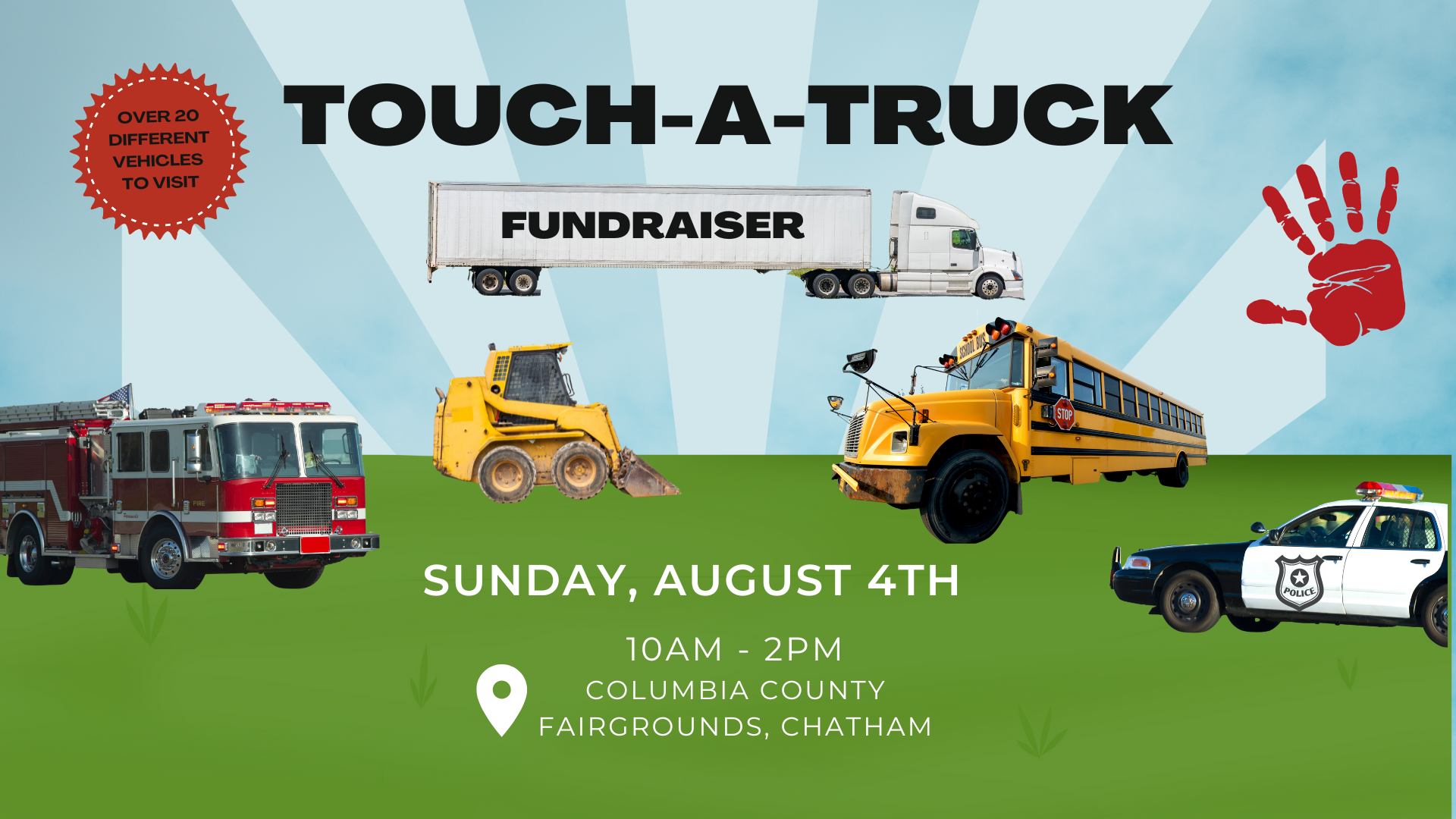 Touch-A-Truck Fundraiser | Columbia County Fairgrounds | UpcomingEvents.com