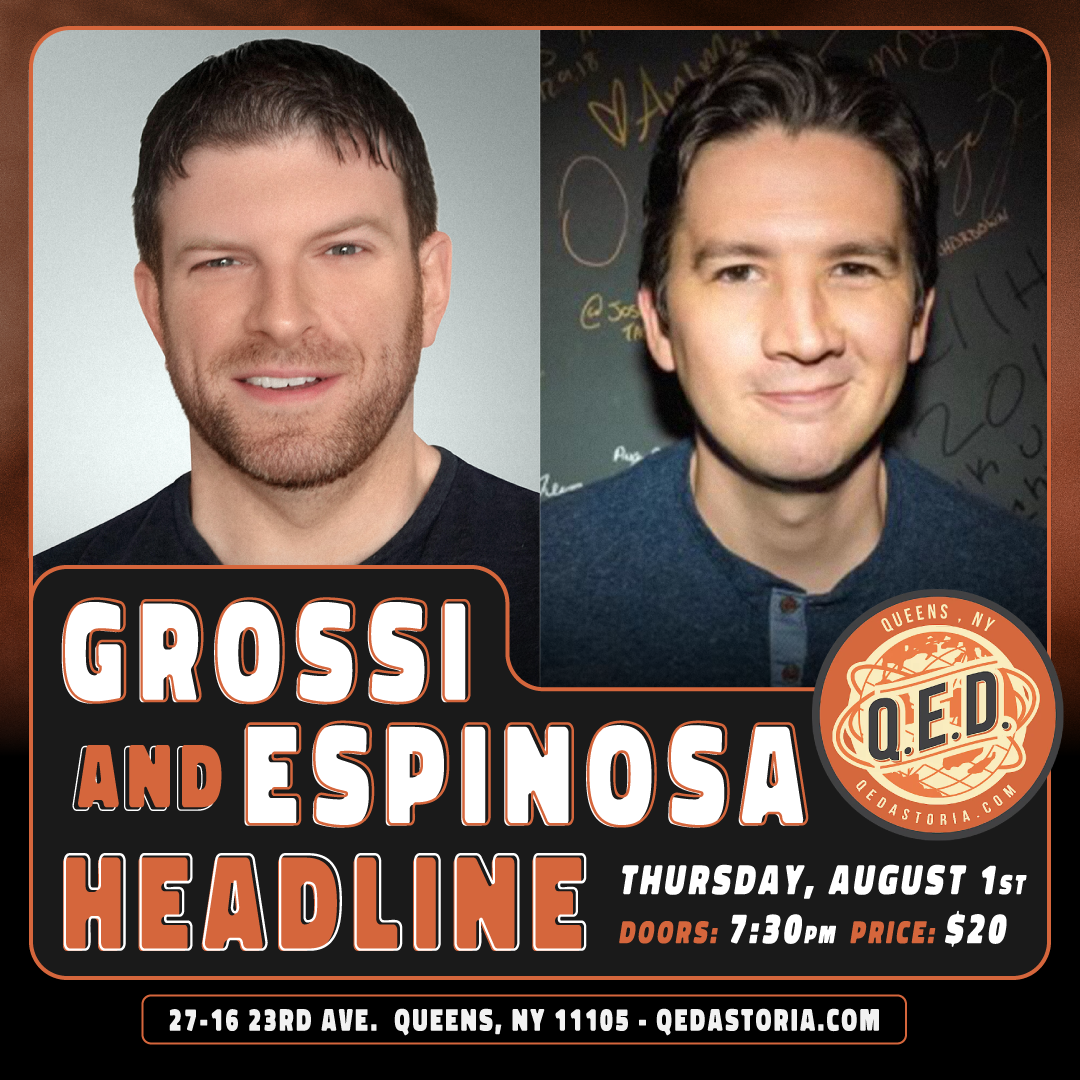 QED Presents: Brian Grossi & Santi Espinosa | Q.E.D. | UpcomingEvents.com