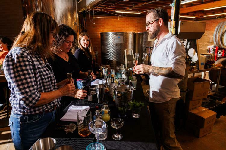 Napa Valley Distillery's Immersive Cocktail Class - Sour Cocktail ...