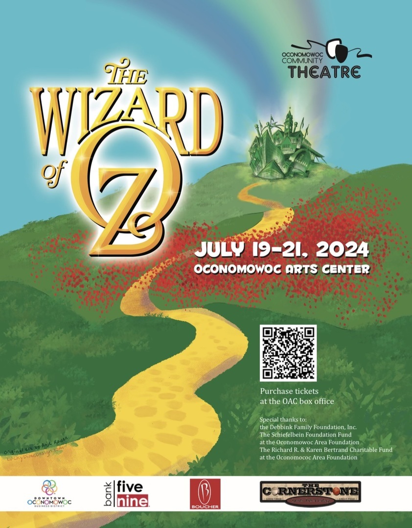 The Wizard of Oz | Oconomowoc Arts Center | UpcomingEvents.com