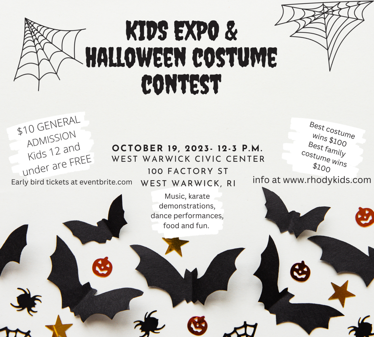 Kids Expo & Halloween Costume Contest | West Warwick Civic Center ...