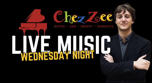Louis Rhodes on The Red Piano at Chez Zee | Chez Zee American Bistro ...