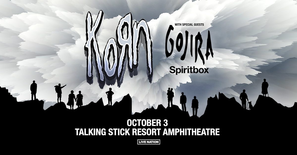 Korn | Talking Stick Resort Amphitheatre - Phoenix | UpcomingEvents.com