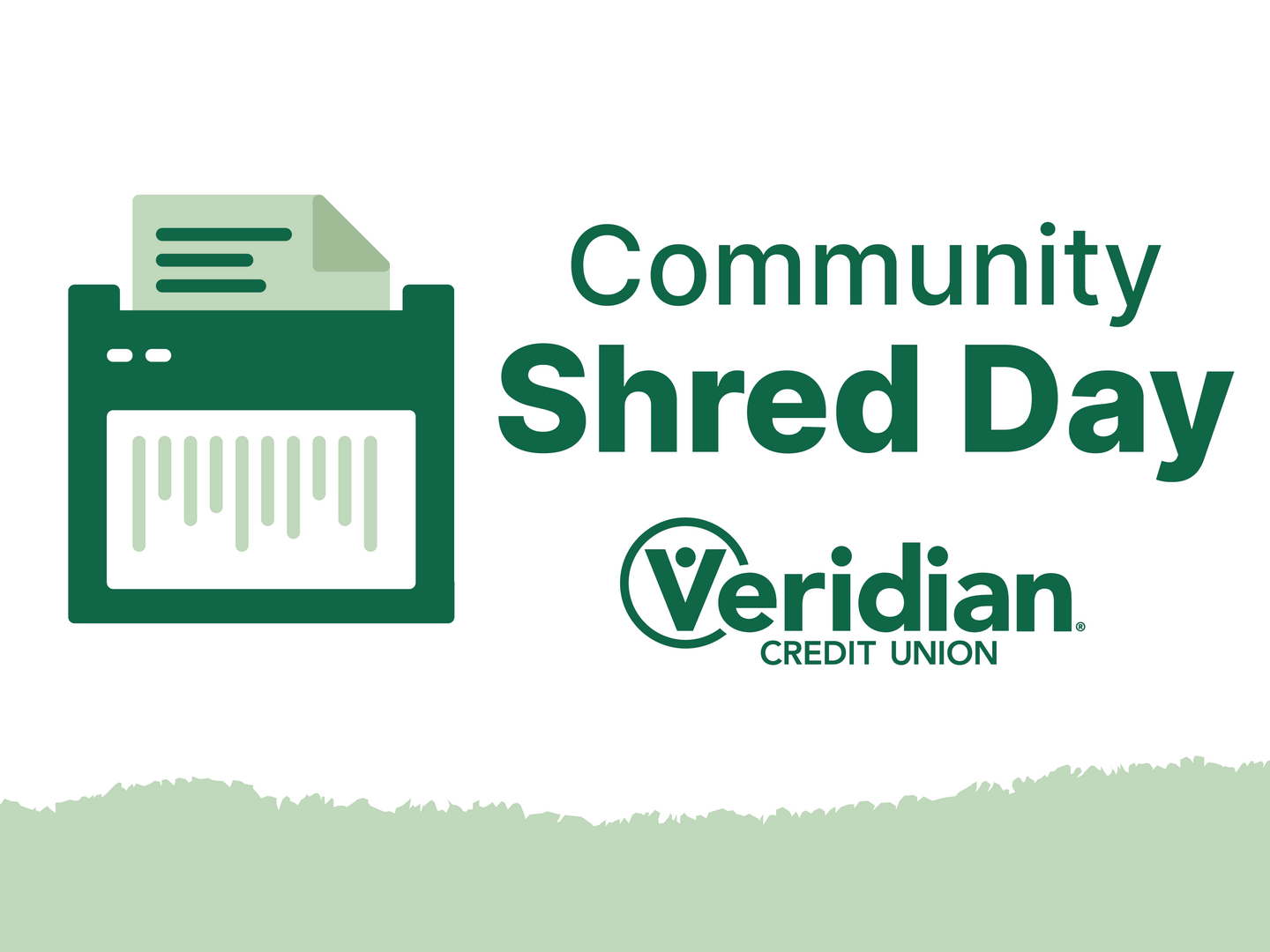 Community Shred Day | Veridian Credit Union | UpcomingEvents.com