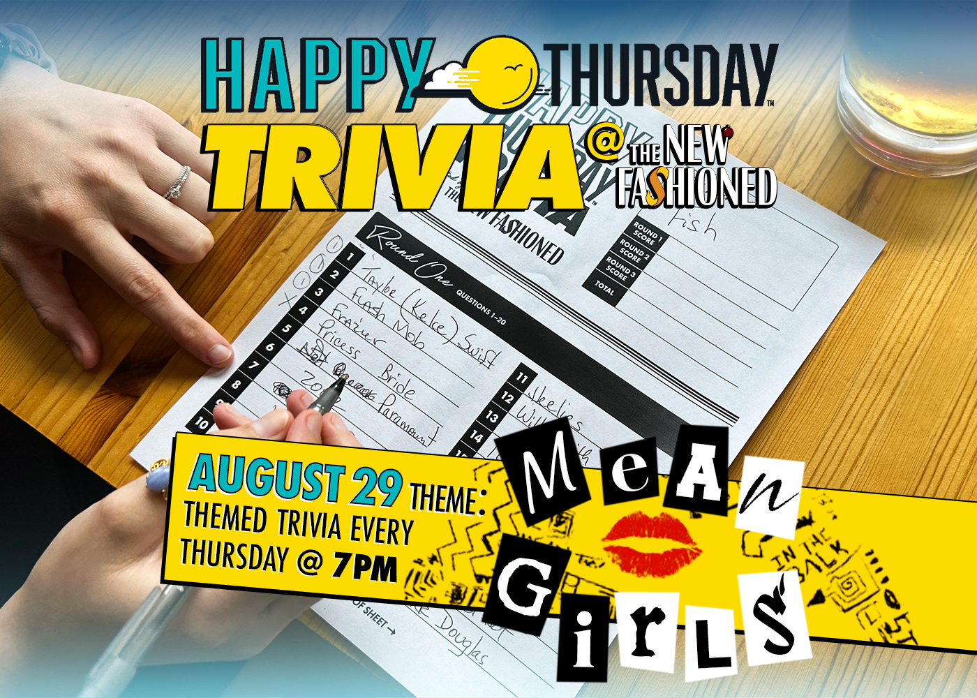 Happy Thursday Trivia | The New Fashioned | UpcomingEvents.com