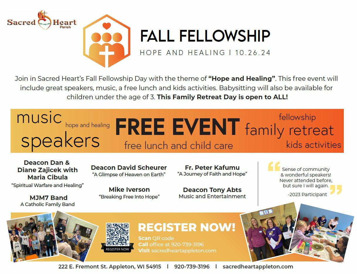2024 Fall Fellowship Day - Hope and Healing | 222 E Fremont St ...