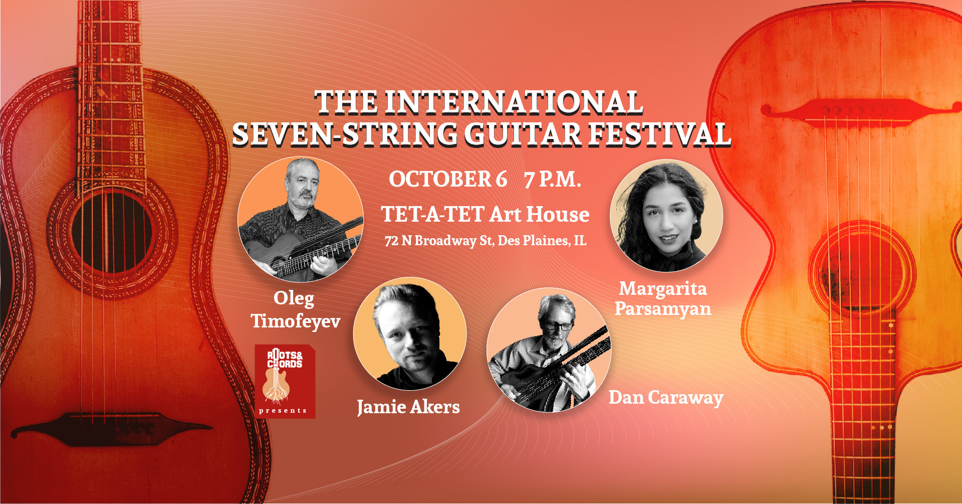 The International Seven-String Guitar Festival | TET-A-TET Theater ...