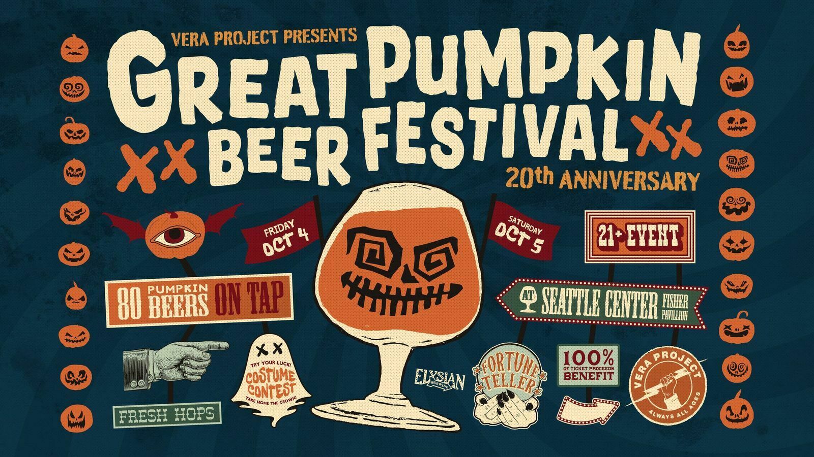 The 20th Annual Great Pumpkin Beer Festival | Seattle Center ...