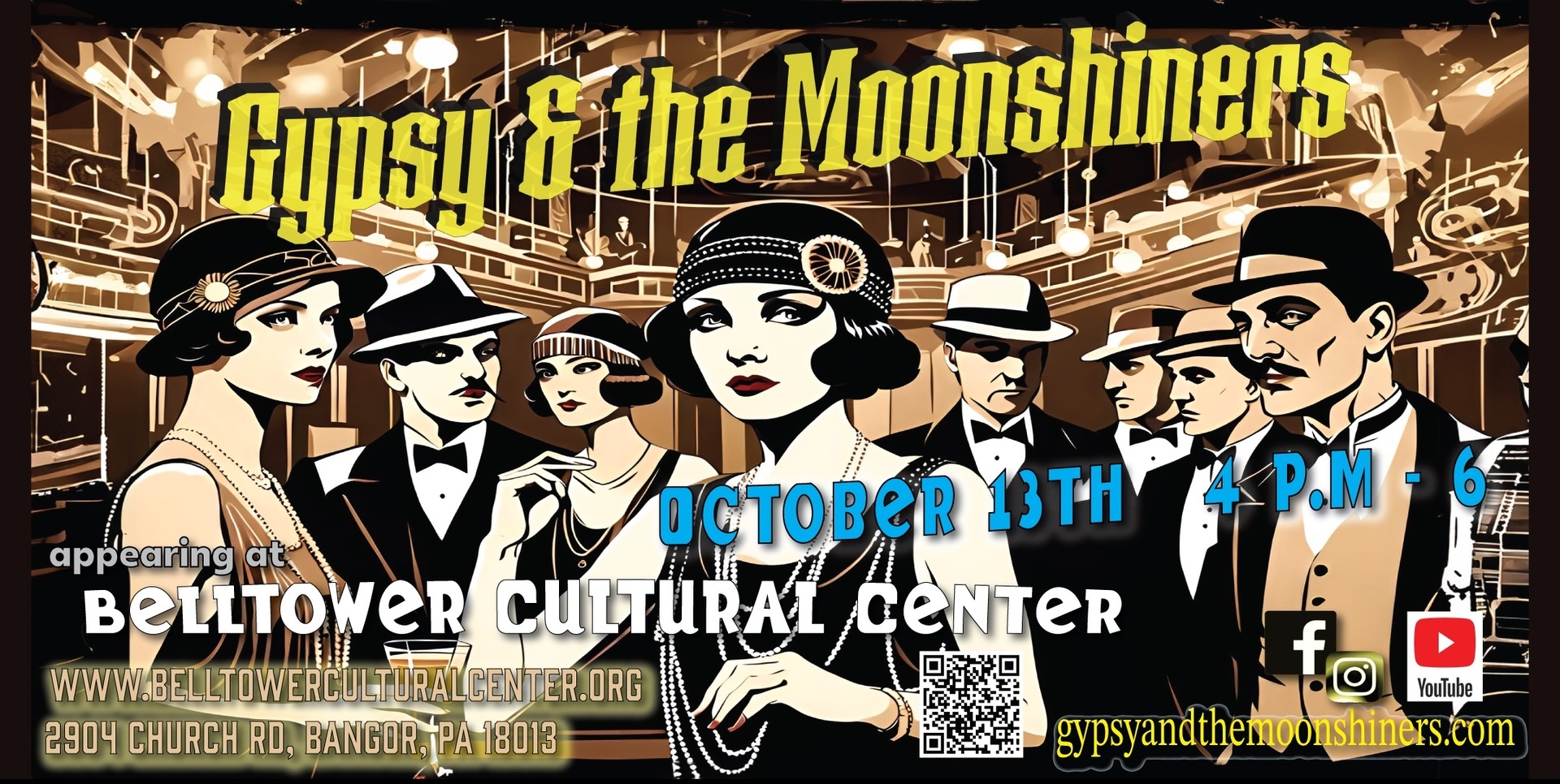 Gypsy & the Moonshiners LIVE at Bell Tower Cultural Center | Bell Tower ...
