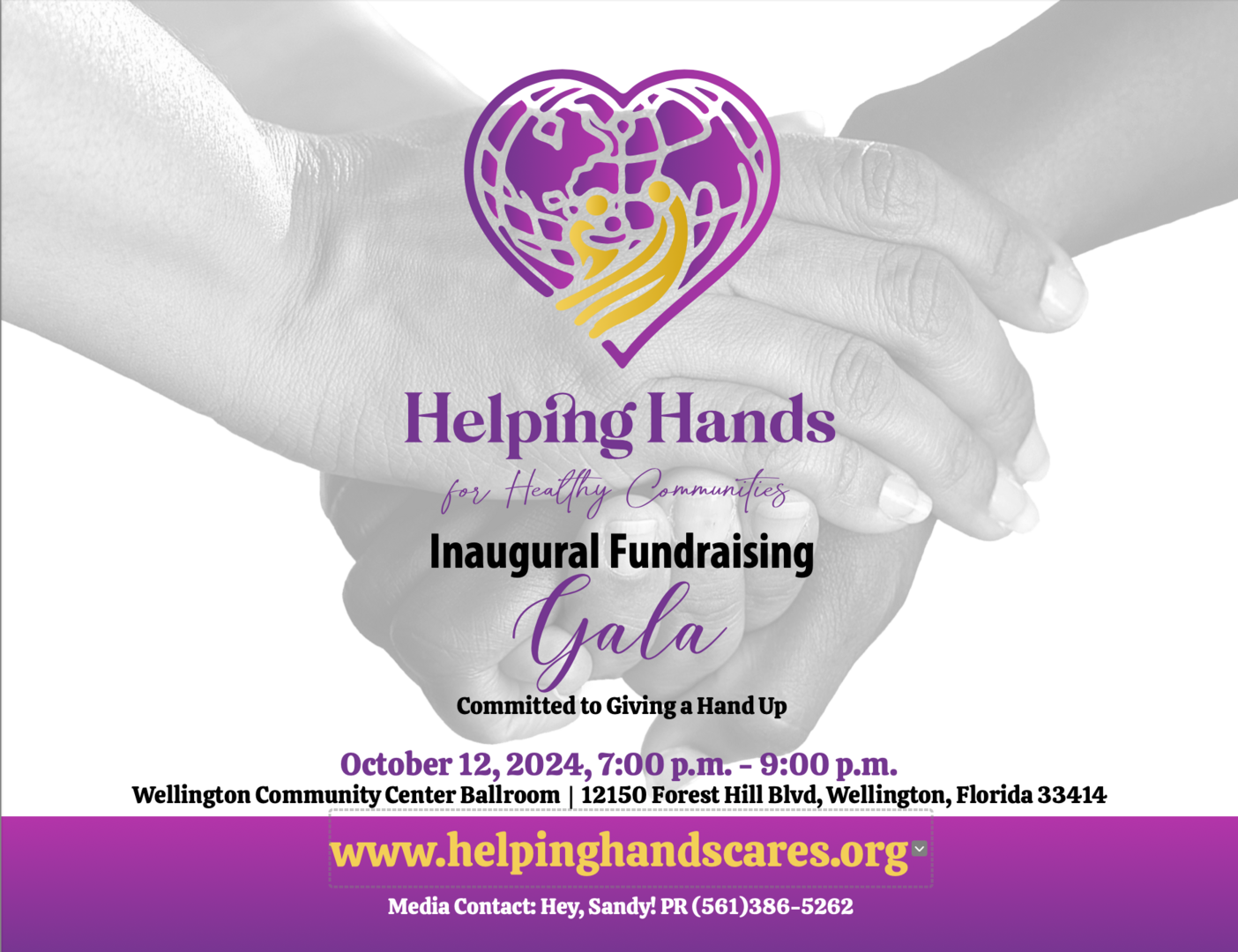 Helping Hands For Healthy Communities Inaugural Fundraising Gala ...