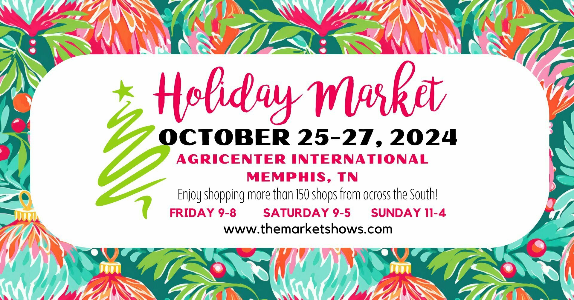 Holiday Market of Memphis | Agricenter International | UpcomingEvents.com
