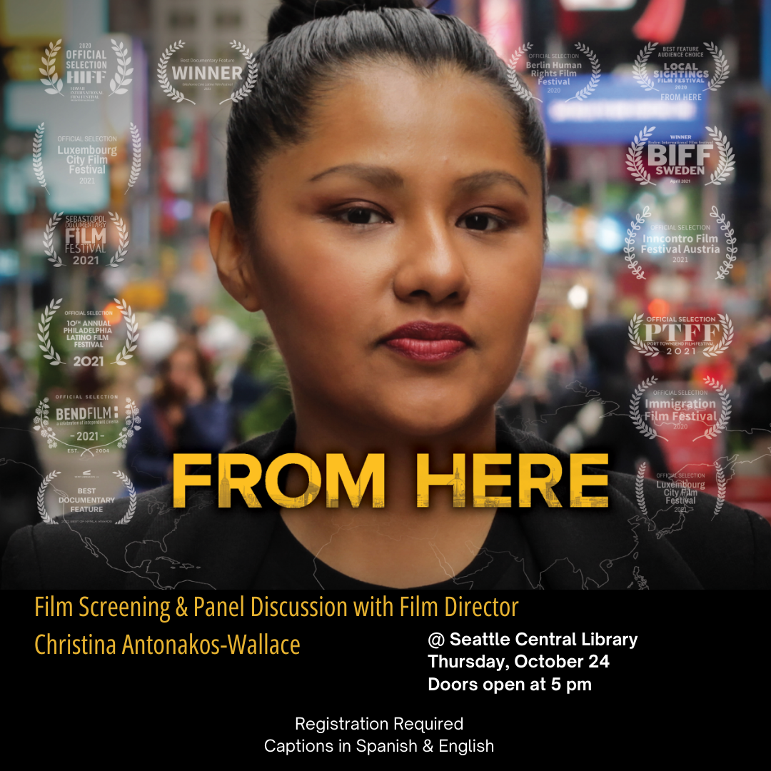 FROM HERE Film Screening on immigration and belonging - panel ...
