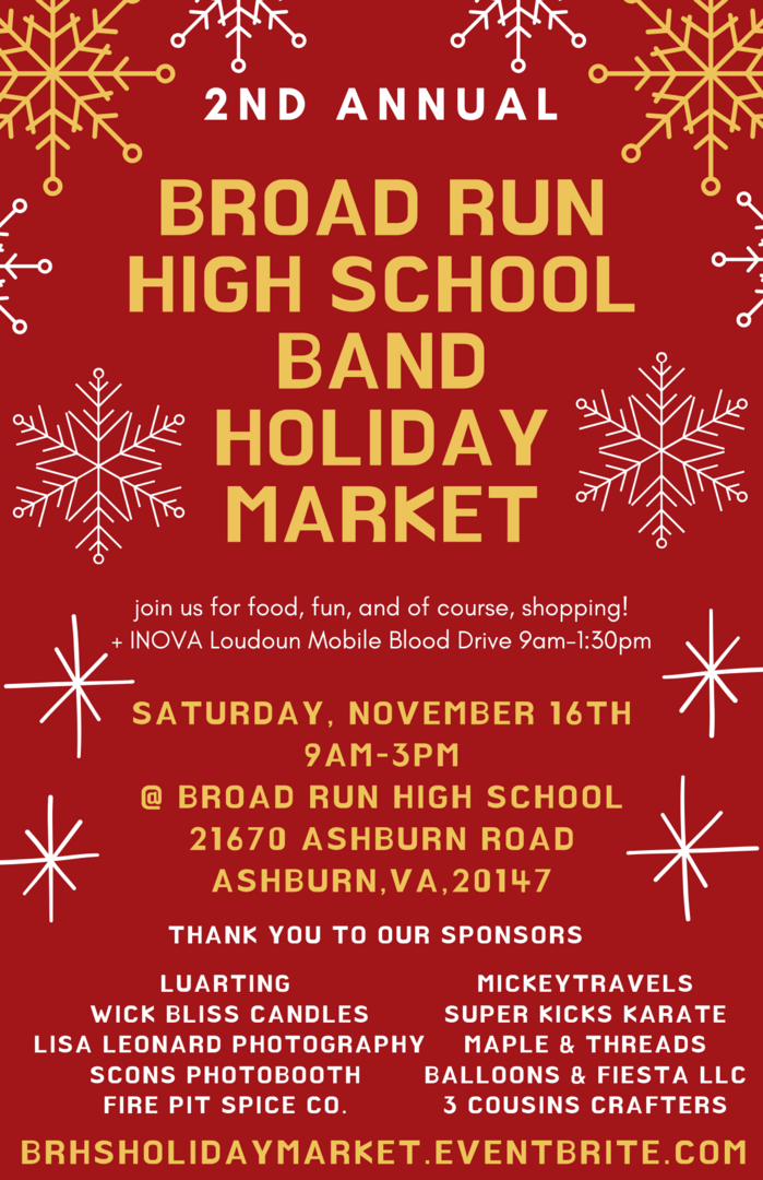Broad Run High School Holiday Market | Broad Run High School ...