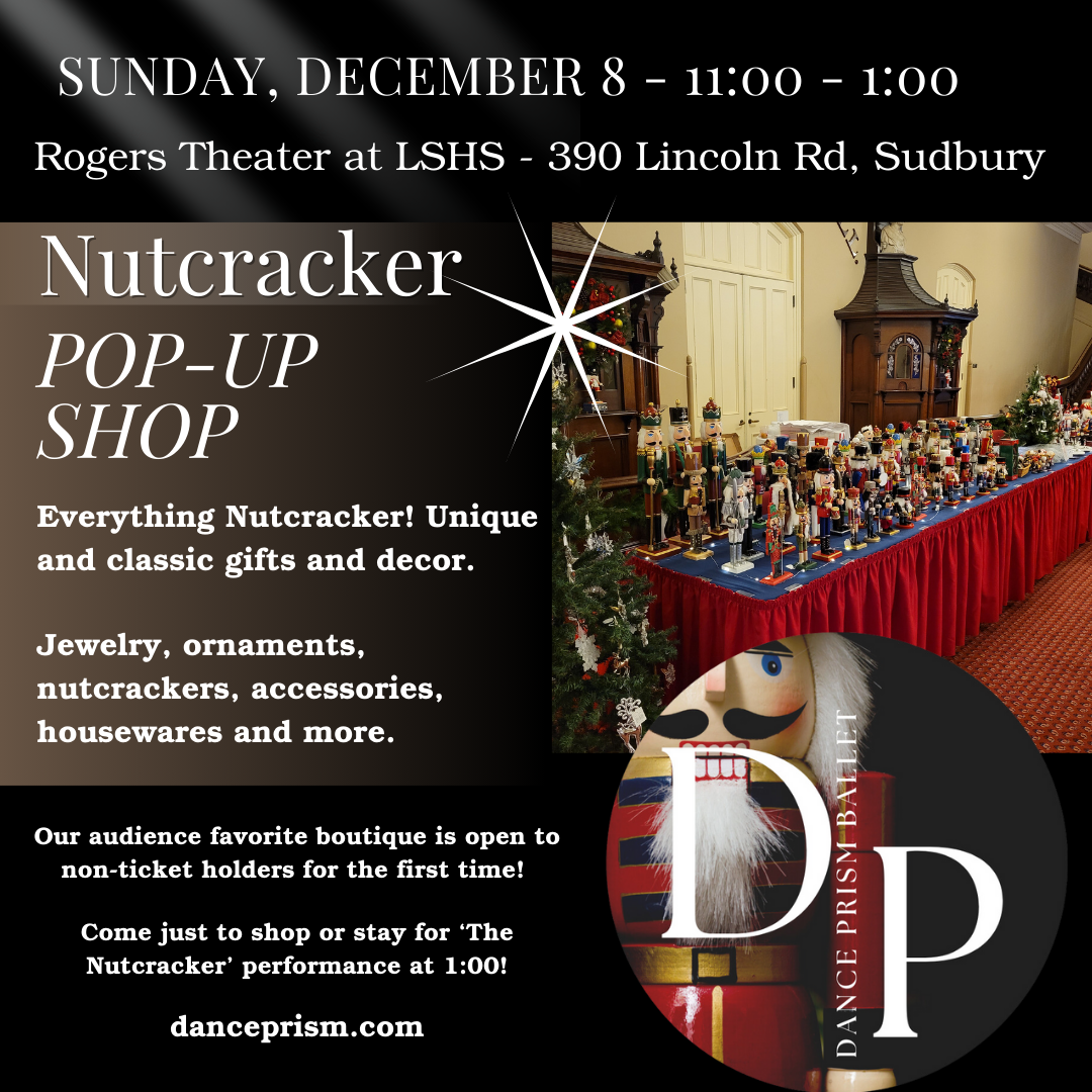 Pop-Up Nutcracker Boutique Presented by Dance Prism Ballet | 390 ...