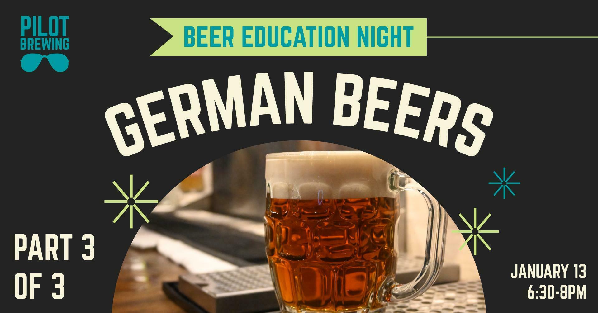 Beer Education Night: German Beers (Part 3 of 3) | 1331 Central Ave ...