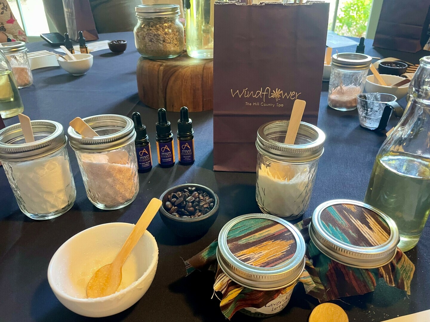 Windflower’s Spa Pantry Experience – Customize Your Own Spa Product ...