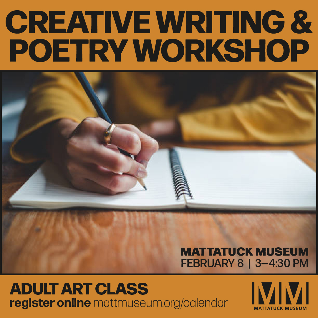 Adult Art Workshop: Creative Writing and Poetry Workshop | Mattatuck ...