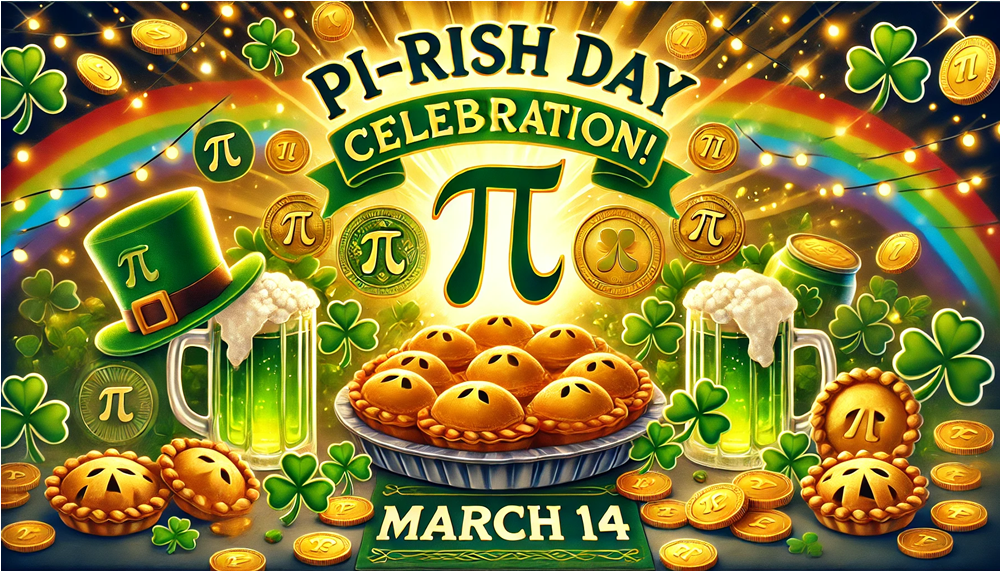 Pi-Rish Celebration: A St. Paddy’s & Pi Day Party of Dance, Pies & Fun ...