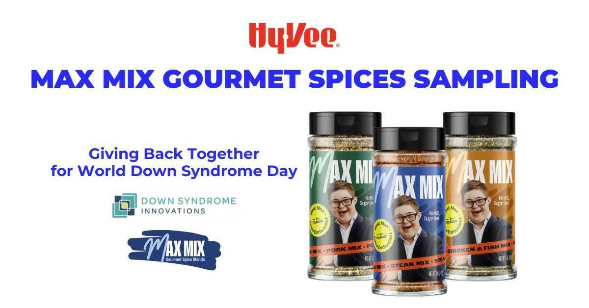 Max Mix Gourmet Spices Sampling | Hy-Vee Grocery Store | UpcomingEvents.com