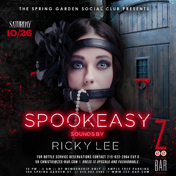 Spookeasy ~ Philadelphia's Premier Halloween Bash! 2019 Tickets & Event ...
