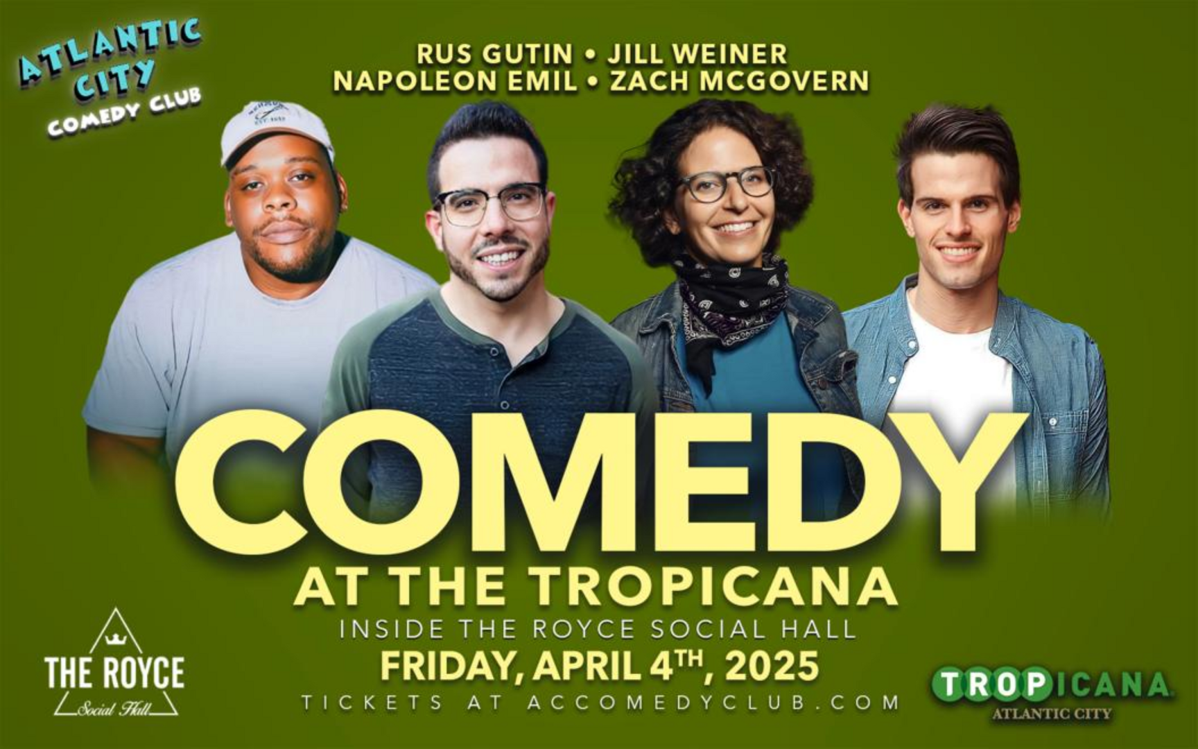Zach McGovern, Napoleon Emill, Jill Weiner, Rus Gutin | The Royce ...