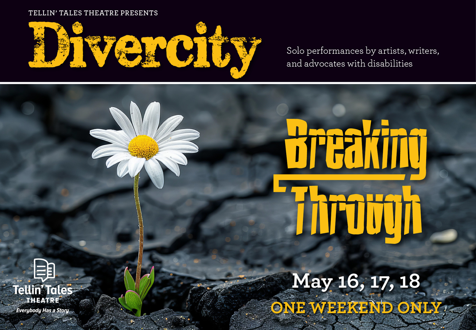 Tellin' Tales Theatre presents: Divercity - Breaking Through | Alice ...