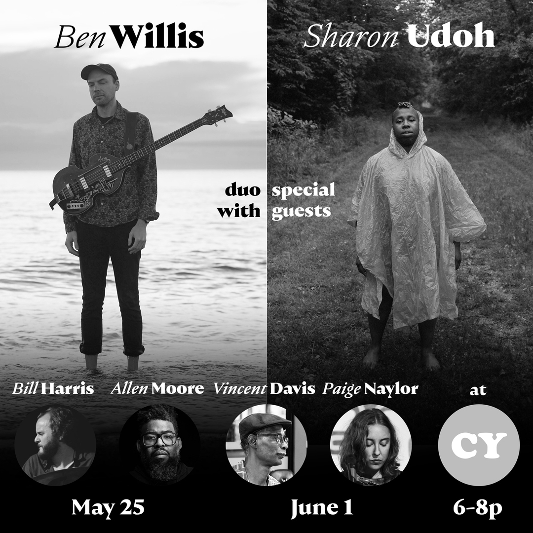 Sunday music residency series: 5/25 Sharon Udoh & Ben Willis with ...