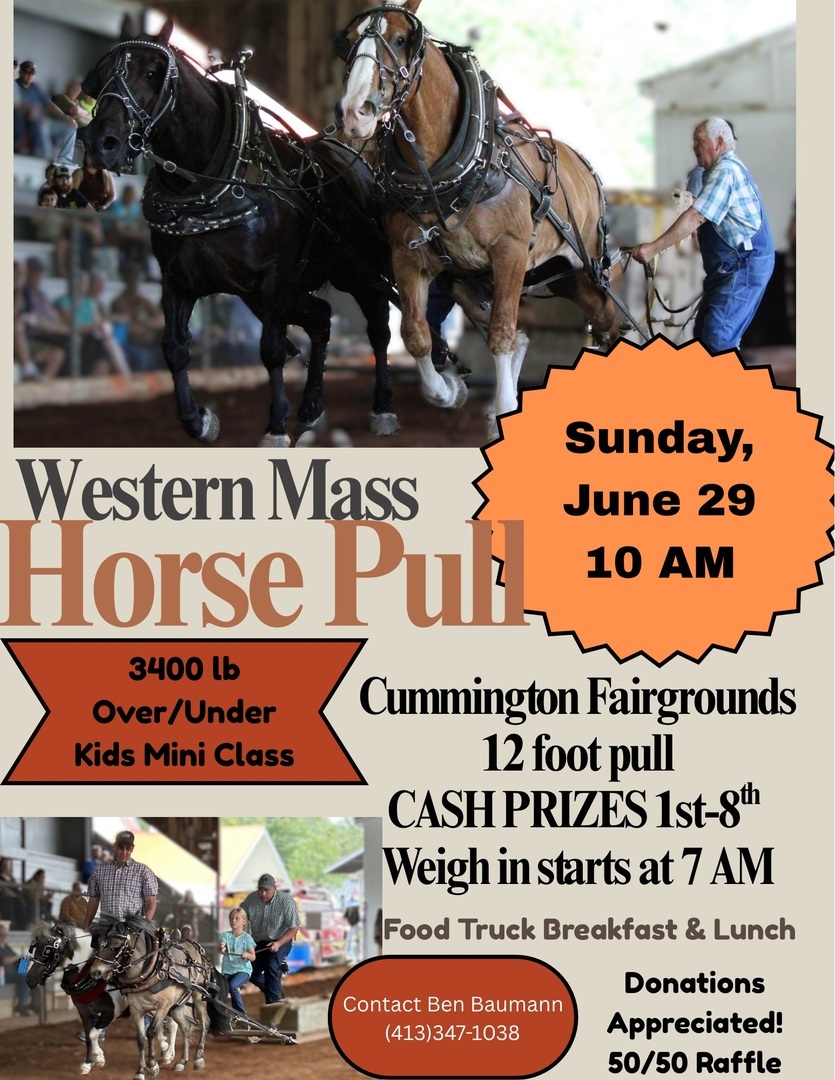 Western Mass Horse Pull | Cummington Fair | UpcomingEvents.com